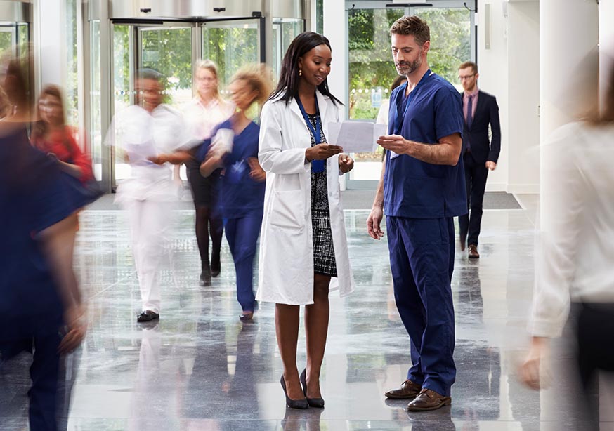 Hospitals & Healthcare - Handle With Care